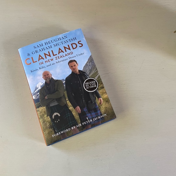 Radar books | Art | New Hand Signed Clanlands Book By Sam Heughan ...